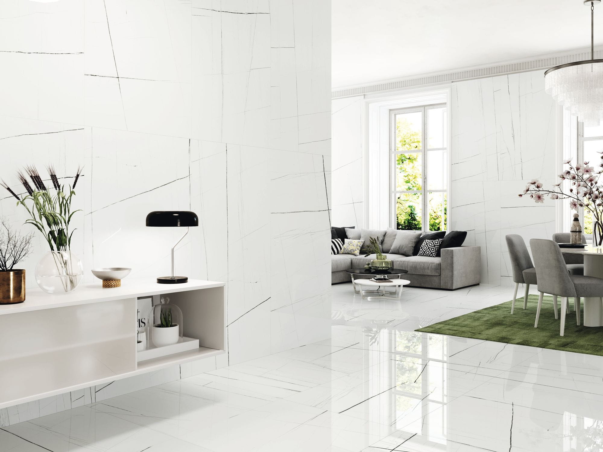 Baldocer Titanium White Pulido Rectificado 60x120 [połysk] - Sklep ...